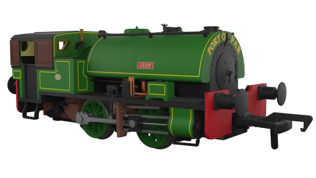 Bagnall Port of Par 'Twins' 00 Gauge Models - Bodmin Railway